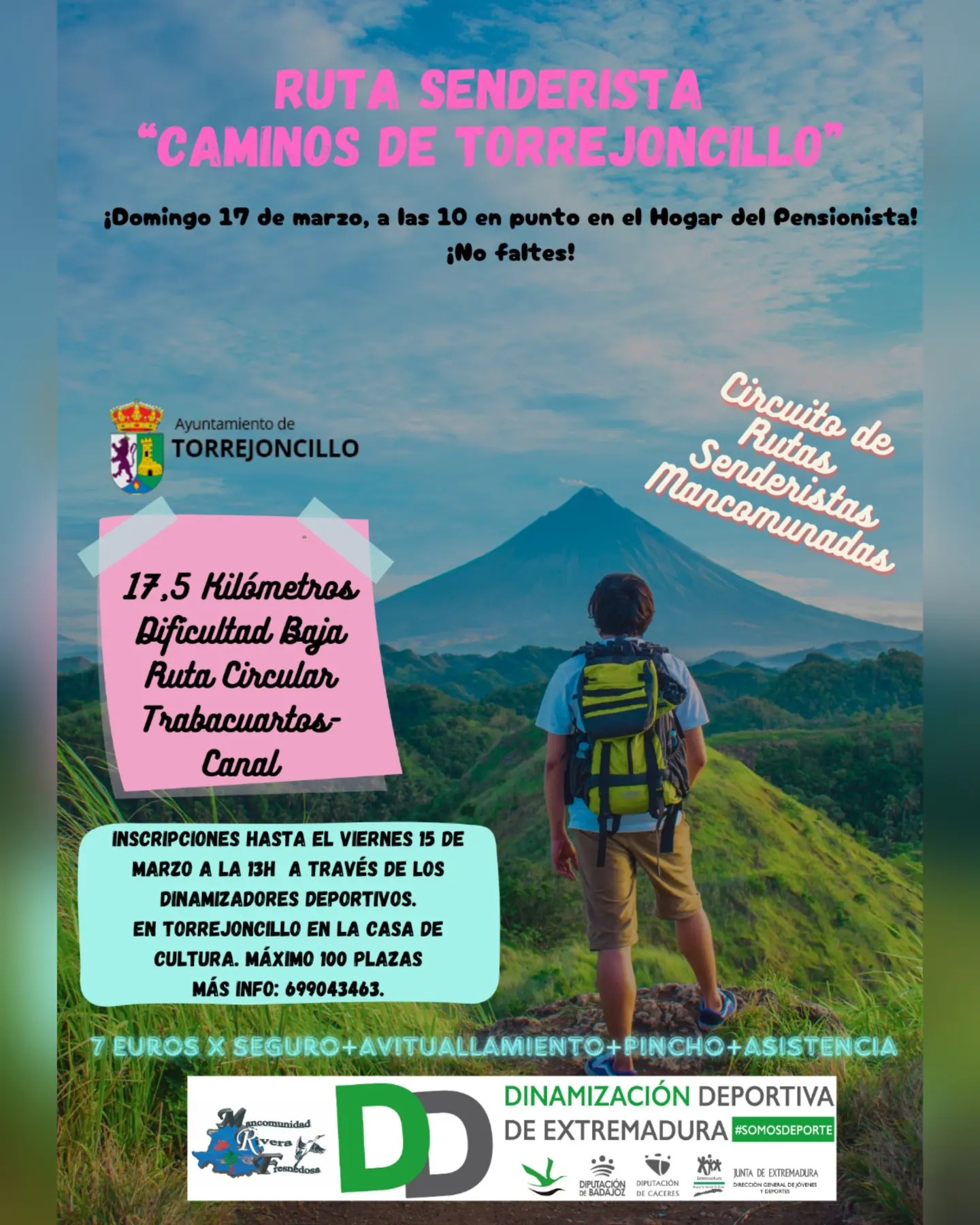 RUTA SENDERISTA “CAMINOS DE TORREJONCILLO” - TTN :: Torrejoncillo Todo ...